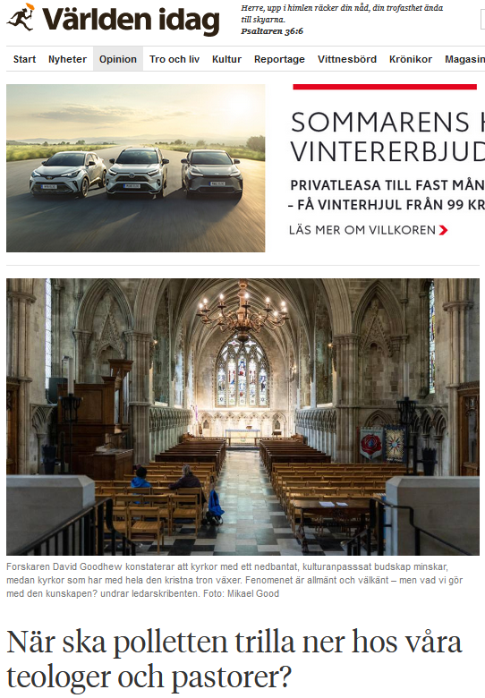 En kort fundering 10 – FUNDERINGAR